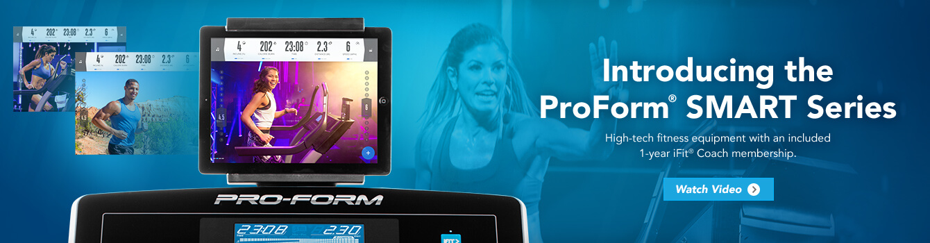 The ProForm Smart Series Includes Ellipticals With One Year Free iFit